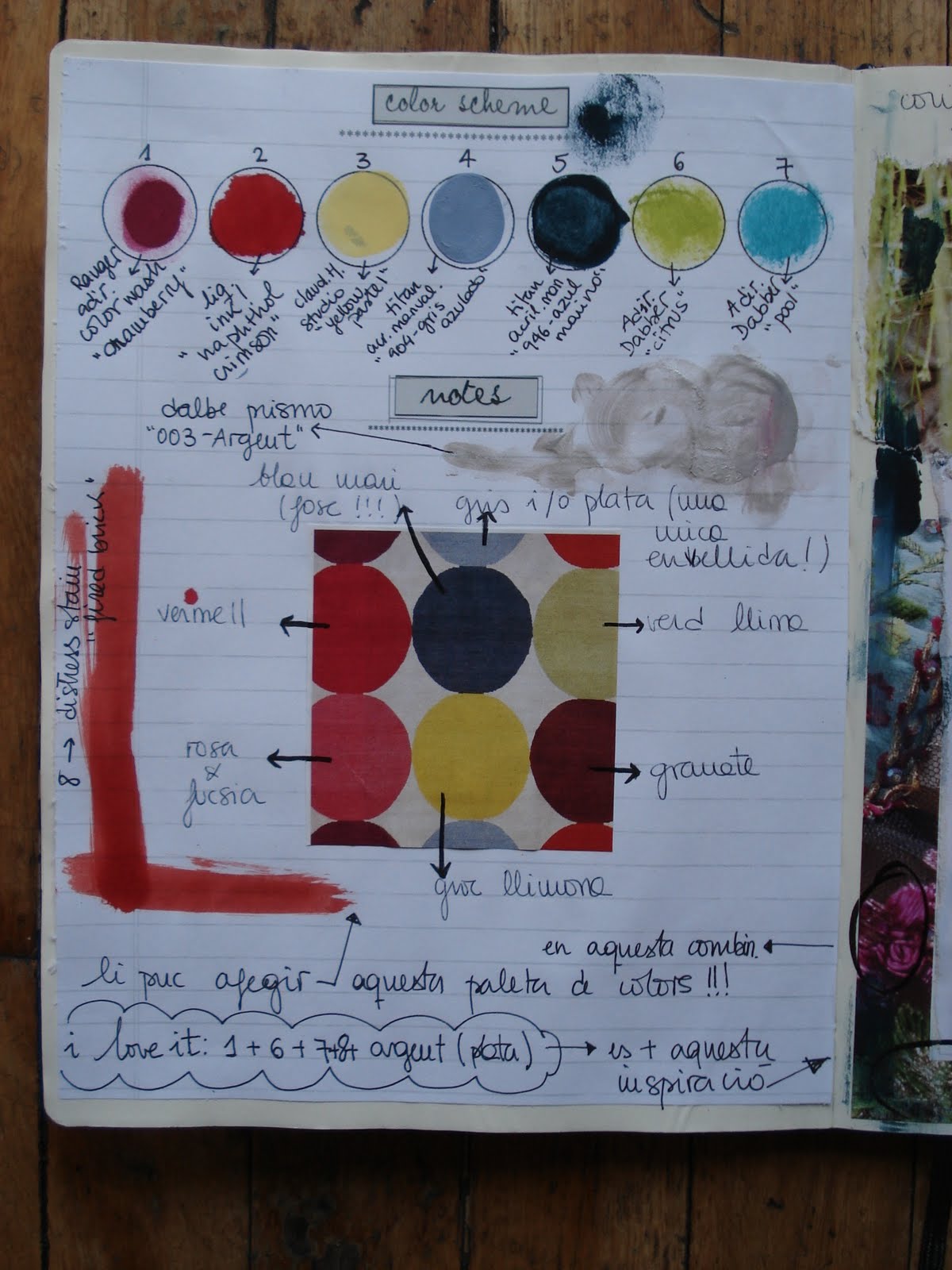 BE mine: Cuaderno de color e inspiración