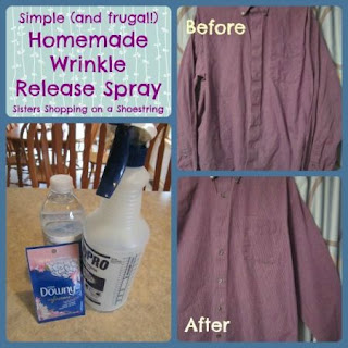Homemade Wrinkle Release Spray | Homemade to Healthy