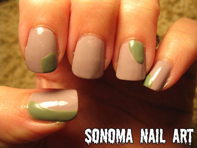 Sonoma Nail Art: 31 Day Nail Art Challenge: Inspired by a Pattern