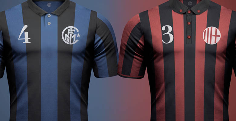 One Day, Two Derbies, Two Designers, Eight Awesome Kits | AC Milan v ...