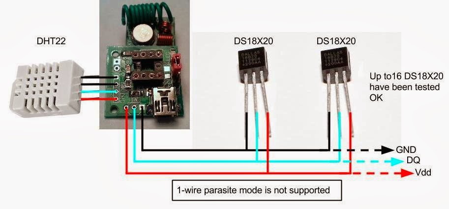 foogadgets: Connection guide for the Wireless Multi-sensor