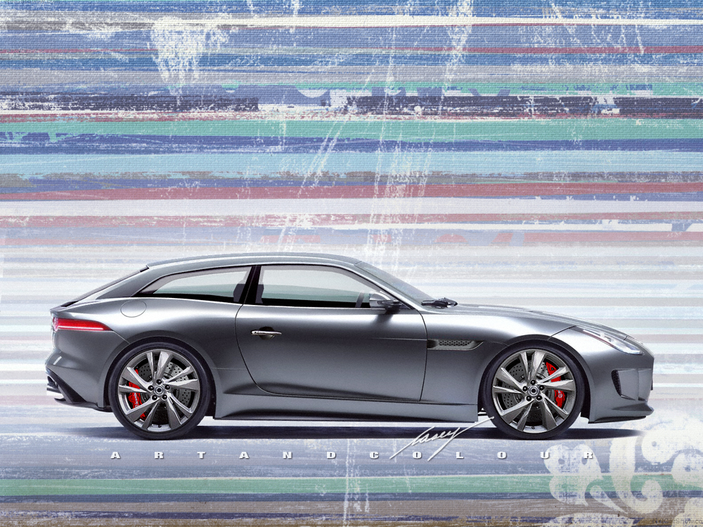 casey/artandcolour/cars: Jaguar XP Shooting Brake