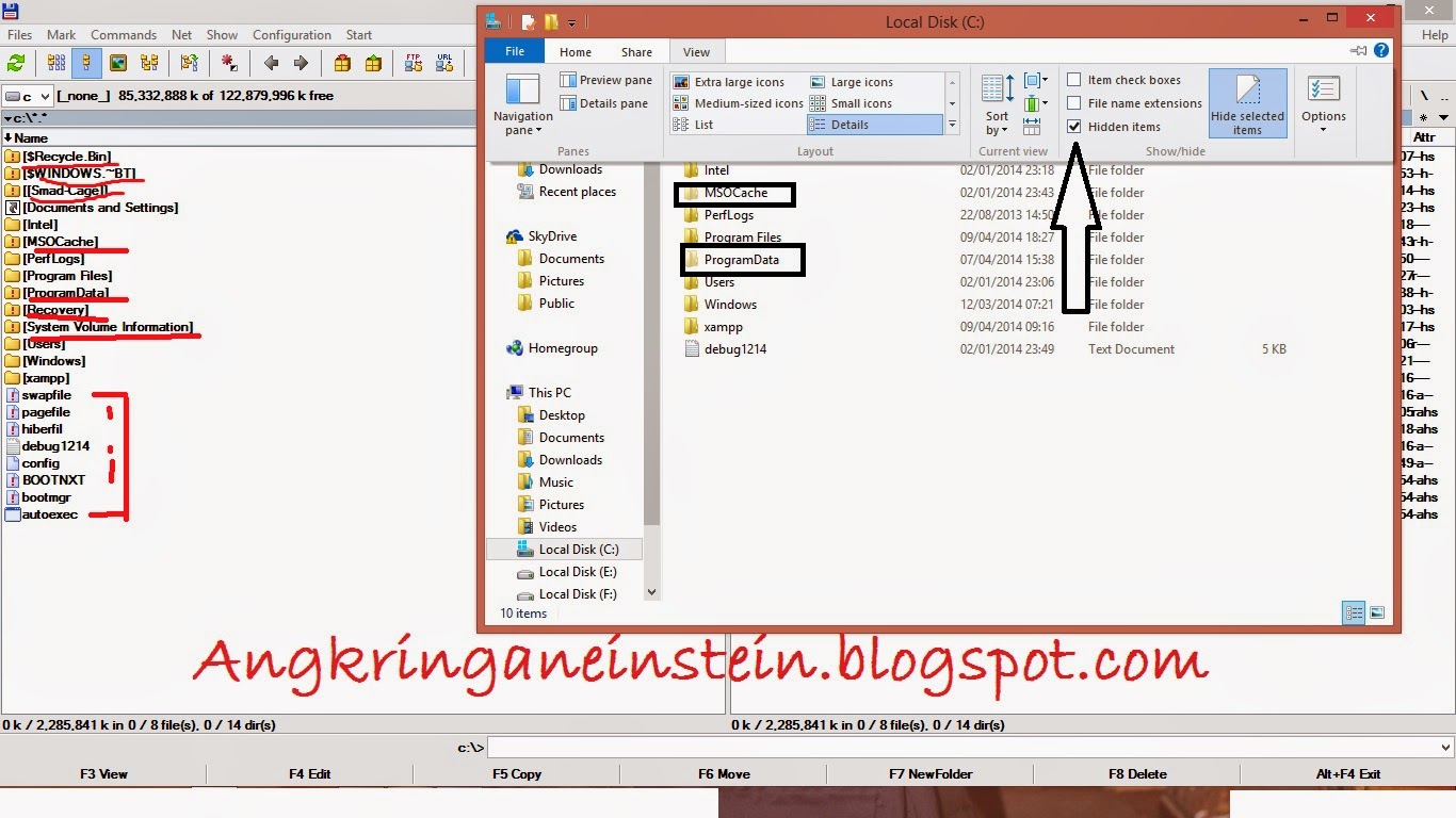 How to Find A Hidden Permanent Files - Angkringan Einstein