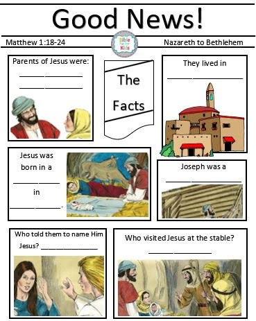 Good News! Jesus is Born! | Bible Fun For Kids
