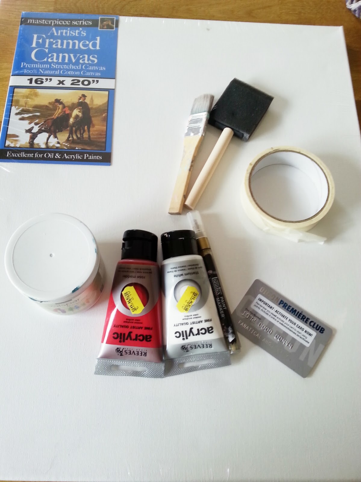 easy diy birch forest painting ~ Make Do and DIY