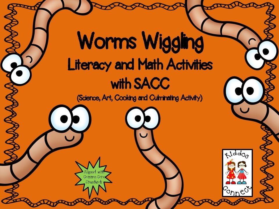 Kiddos Connect Blog: Wiggle Worms Unit and Close (and a freebie too!)