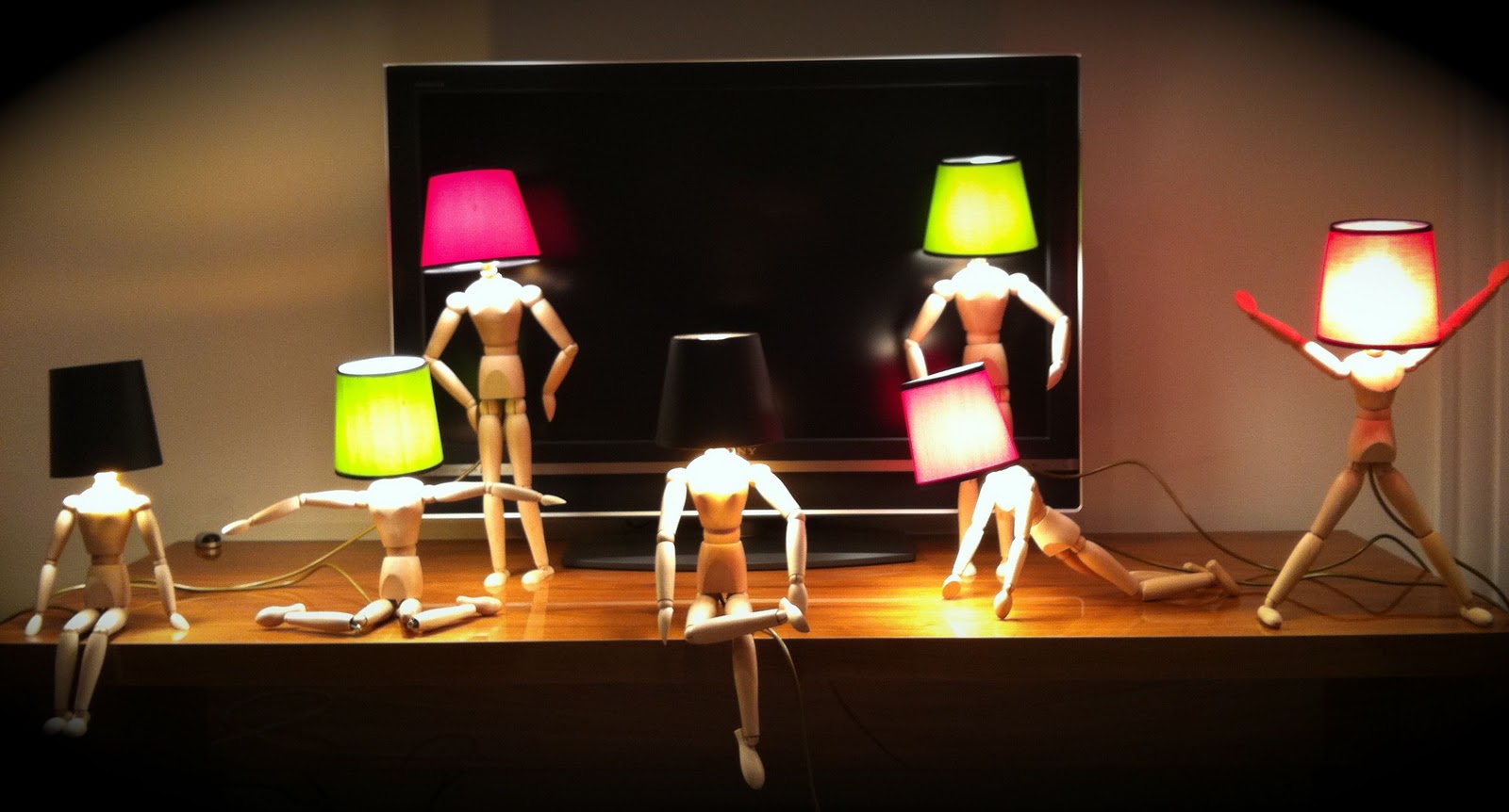 GODIVA BOUTIQUE: Mannequin Lamps