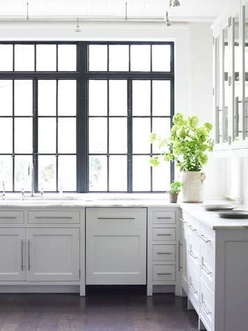The Modern Sophisticate: Black French Window Frames