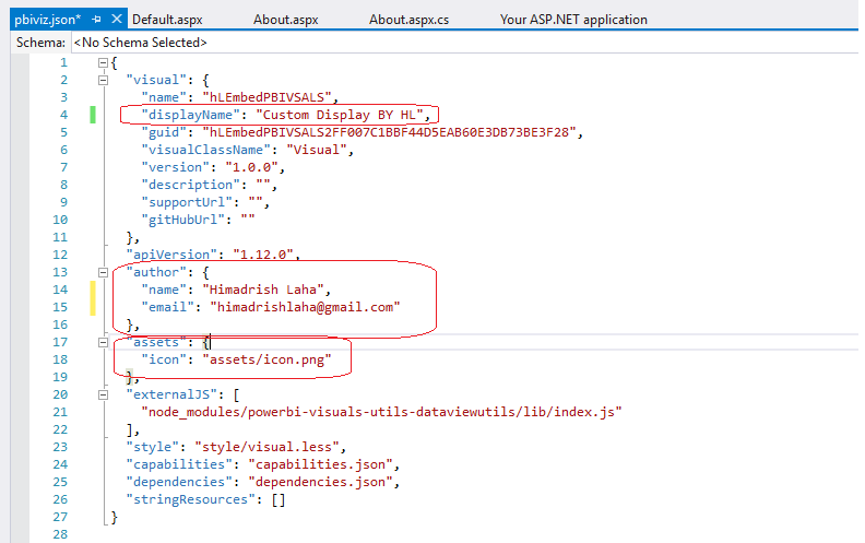 How to create Custom Visuals in Power BI – Initial few Steps