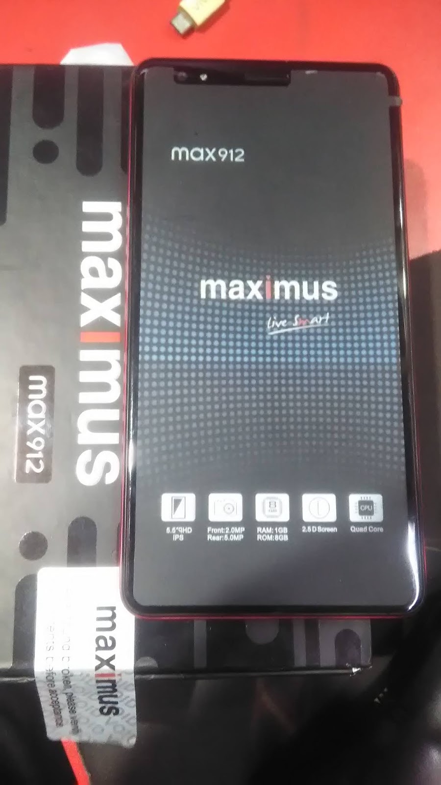 Maximus Max 912 Firmware Flash File Without Password - Mobile Solution