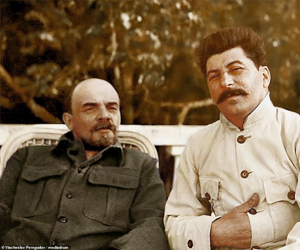 Russia's dark days in colour: The grim reality of the 1917 revolution ...