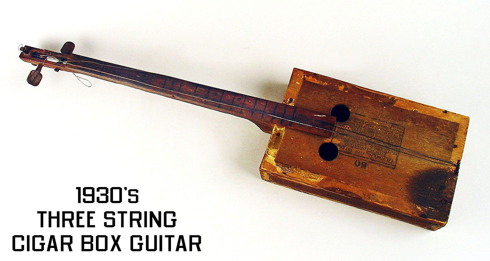3 String Guitars and Cigar Box Guitars