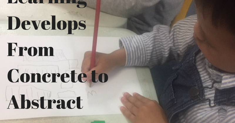 ILMA Education: Learning Develops From Concrete to Abstract