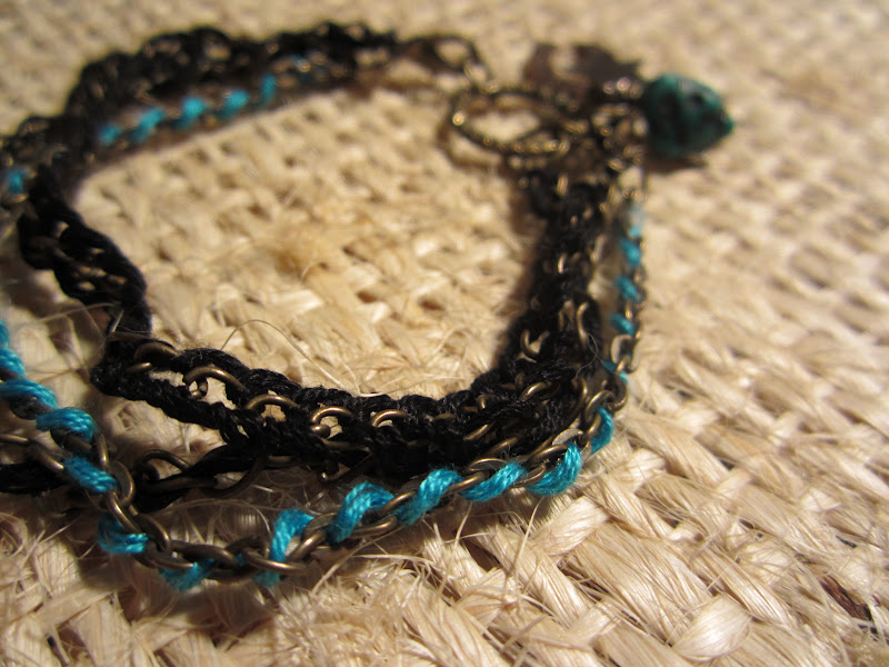 Shades Of Tangerine: Thread and Chain: Adult Friendship Bracelets