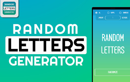 Random Letters Generator [ANDROID APP]