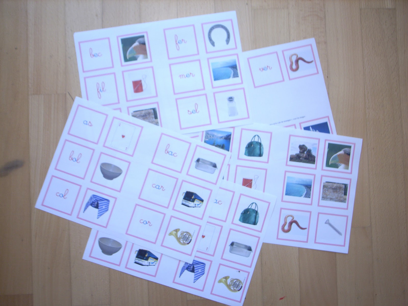 Les Montessouris: Série rose Montessori