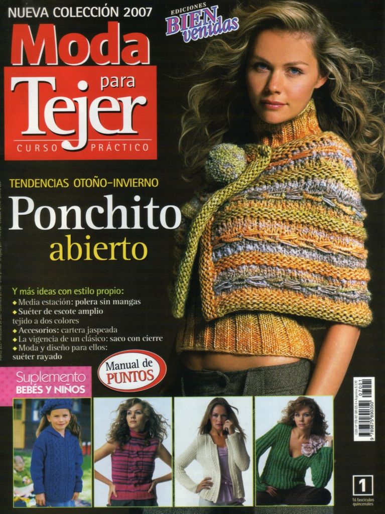 Bienvenidas Moda para Tejer Nº1 (Otoño - Invierno 2007)