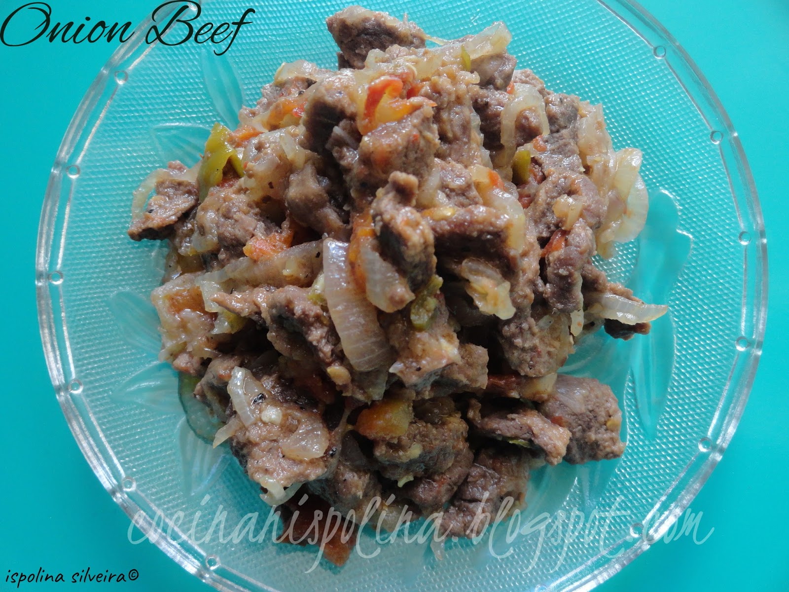 Cocinanispolina: Goan Onion Beef