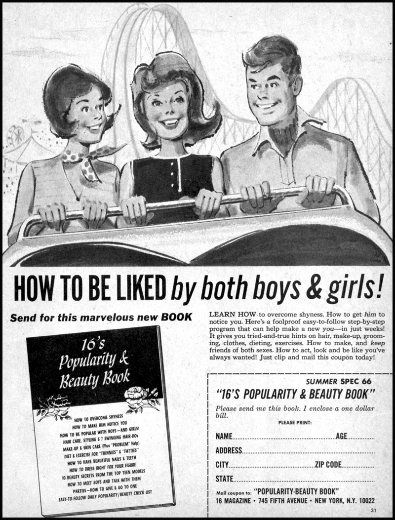 Magazine Advertisements For Teenagers