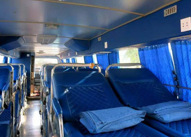 Cambodia Transportation: The Giant Ibis night bus, Phnom Penh-Siem Reap