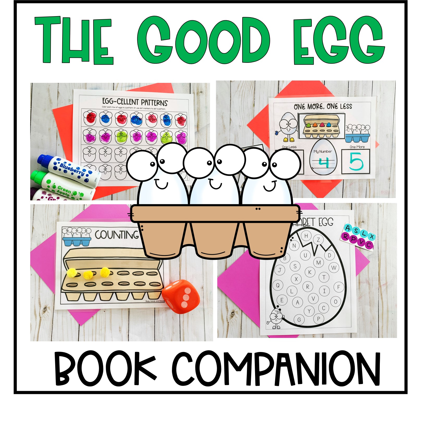 Preschool Book Companions | Busy Hands and Minds