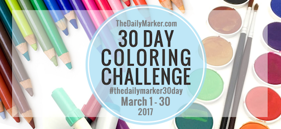 Inspired to Stamp: 30 Day Colouring Challenge Hop!