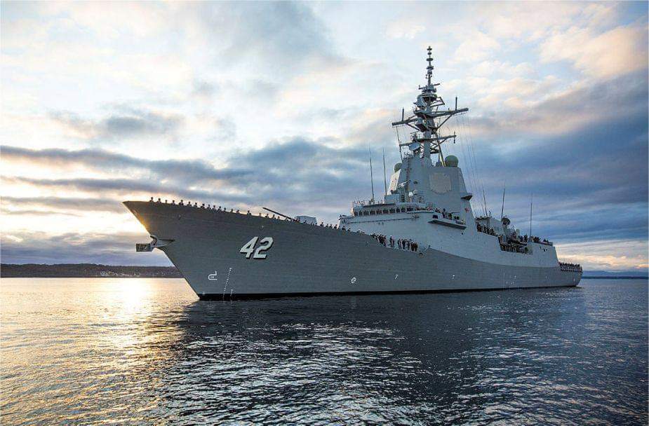 Australia commissions 3rd and final Hobart-class air warfare destroyer ...