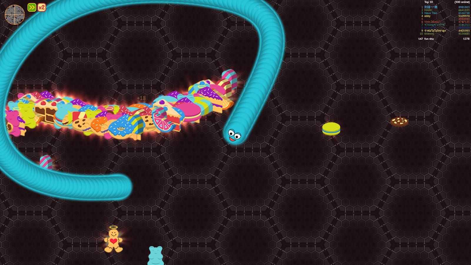 Fun薯瘋: 如何玩【Wormate.io】貪食蟲 - 在百大蠕蟲中的生存攻略！