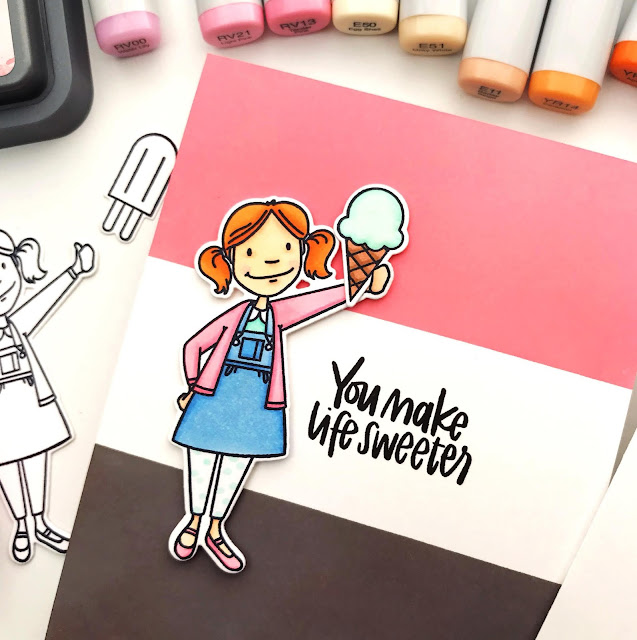 carly tee: 2 easy masking techniques for cardmakers + national ice ...