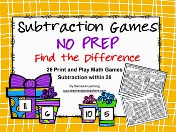 Practicing Basic Math Facts | Sara J Creations