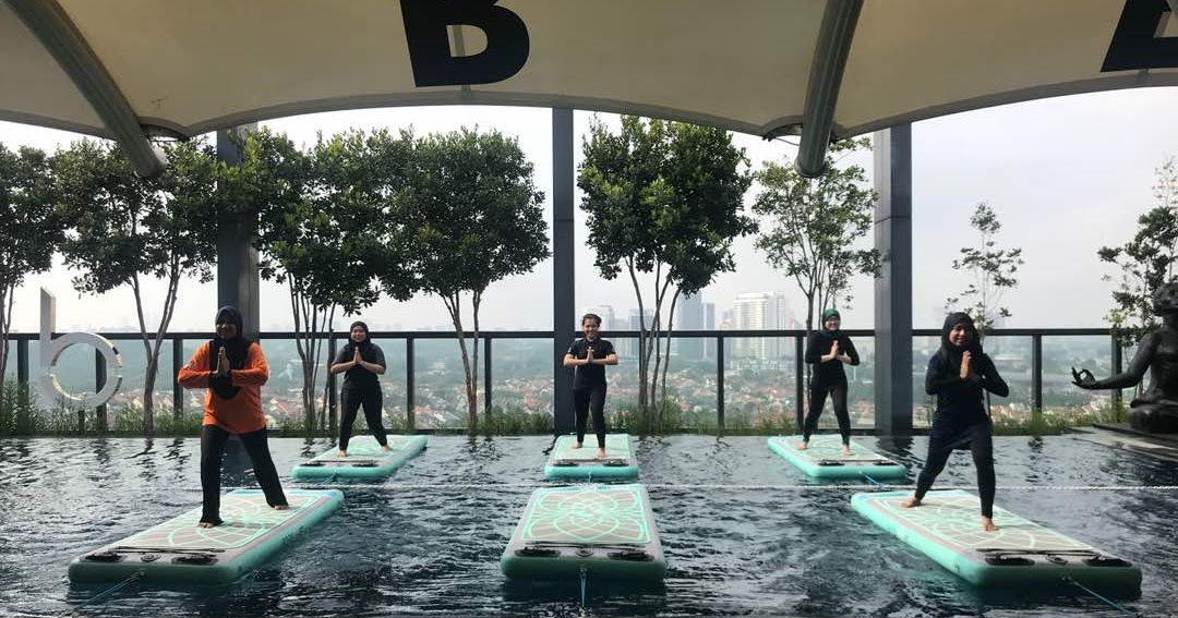 Boga Fit - yoga atas air - athirahassin