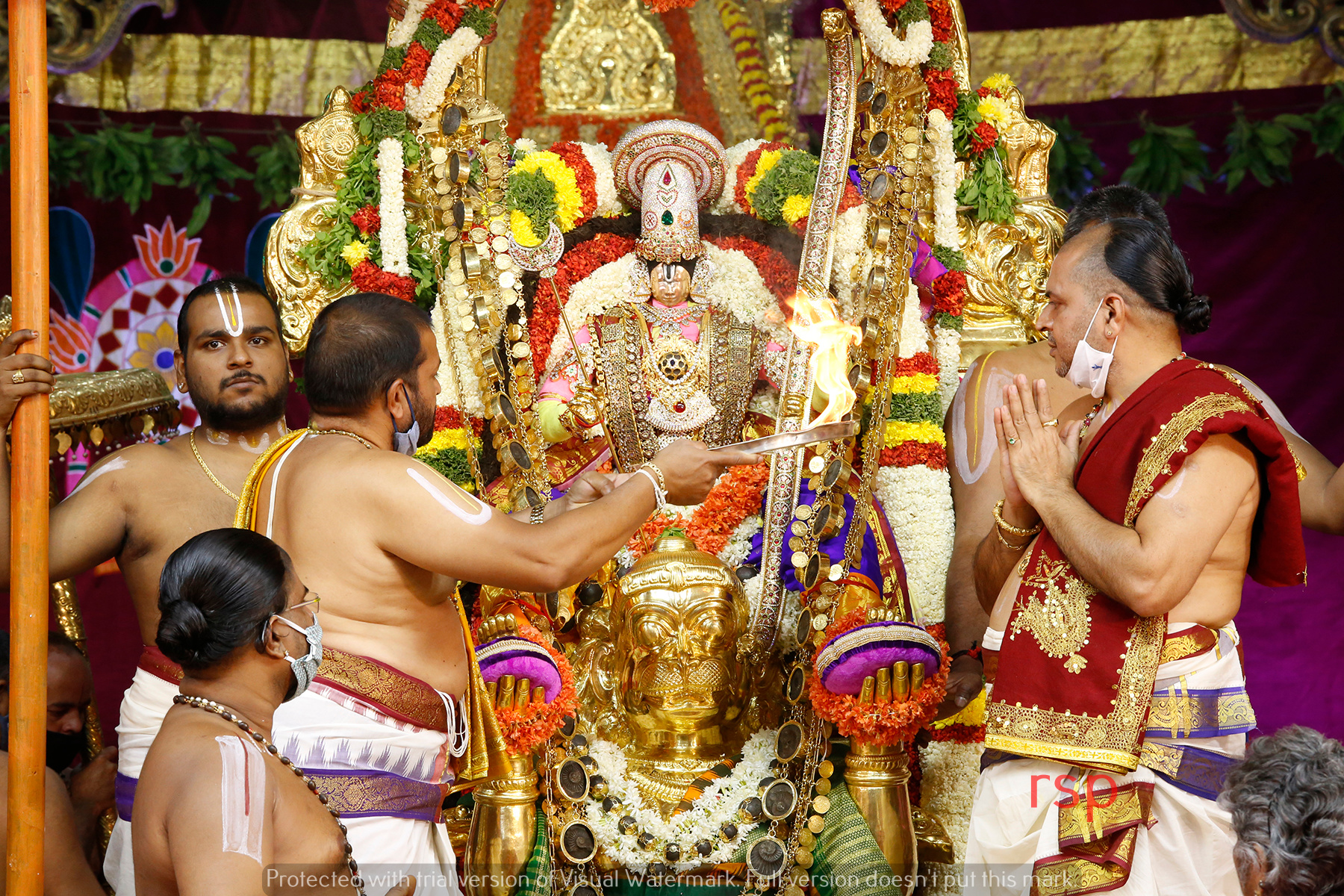Malayappa as Venkatadri Rides on Hanumantha Vahanam - rspnetwork.in