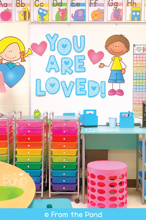 Lovely Bulletin Board Letters | From the Pond