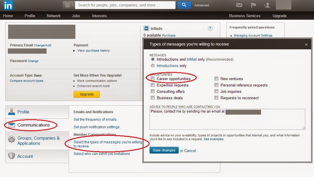 Getting Abroad for Work: LinkedIn - Open for new Opportunities - How to ...