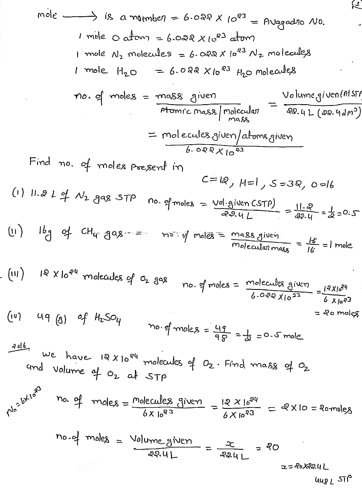 Some basic concepts of chemistry notes - Studypur
