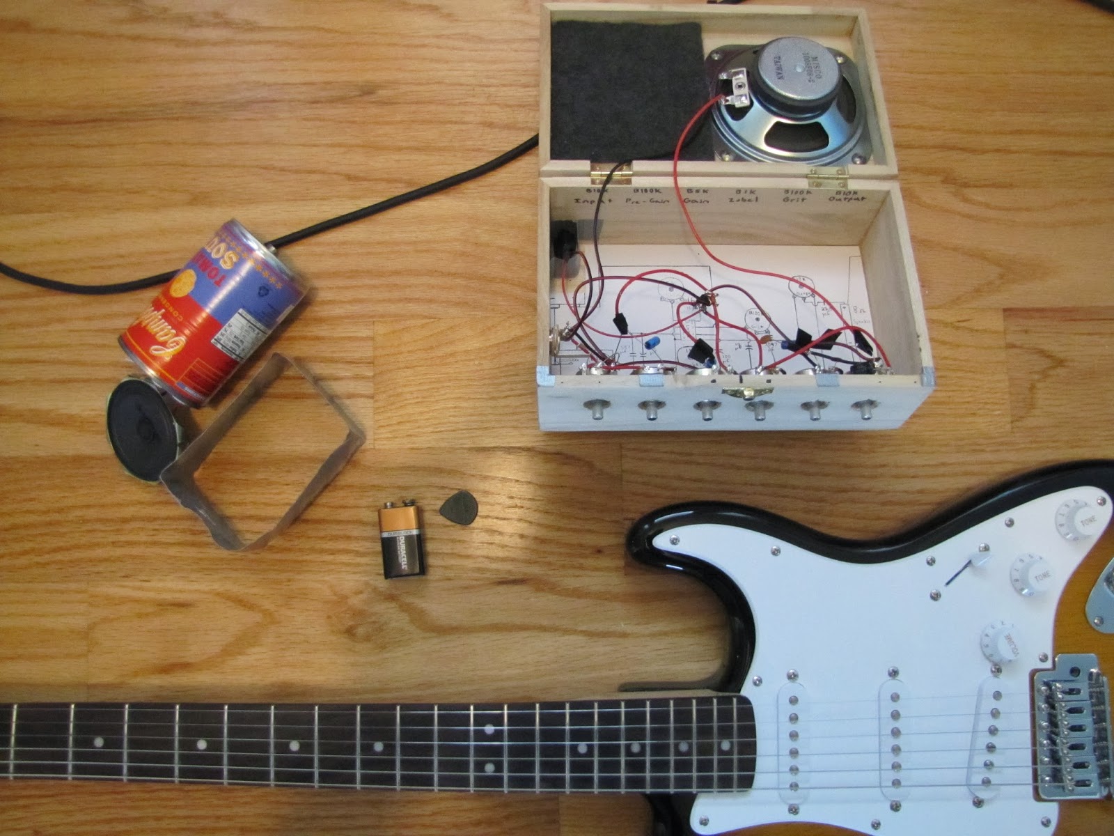 [Mattwins]: Science Fair Experimental LM386 Amp