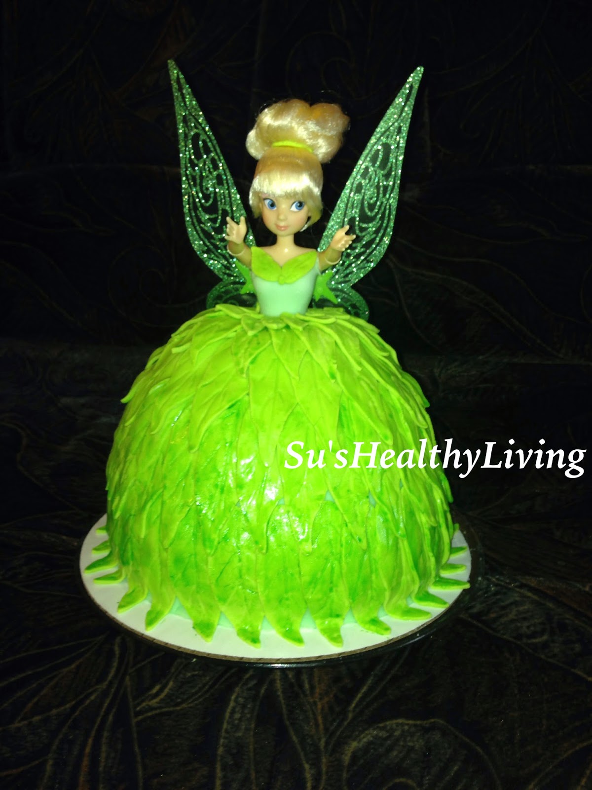Su'sHealthyLiving: Tinker Bell Doll Cake