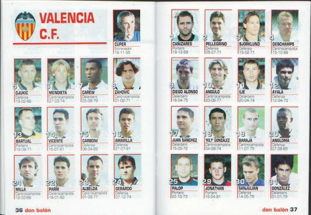 ANOTANDO FÚTBOL *: VALENCIA * PARTE 6