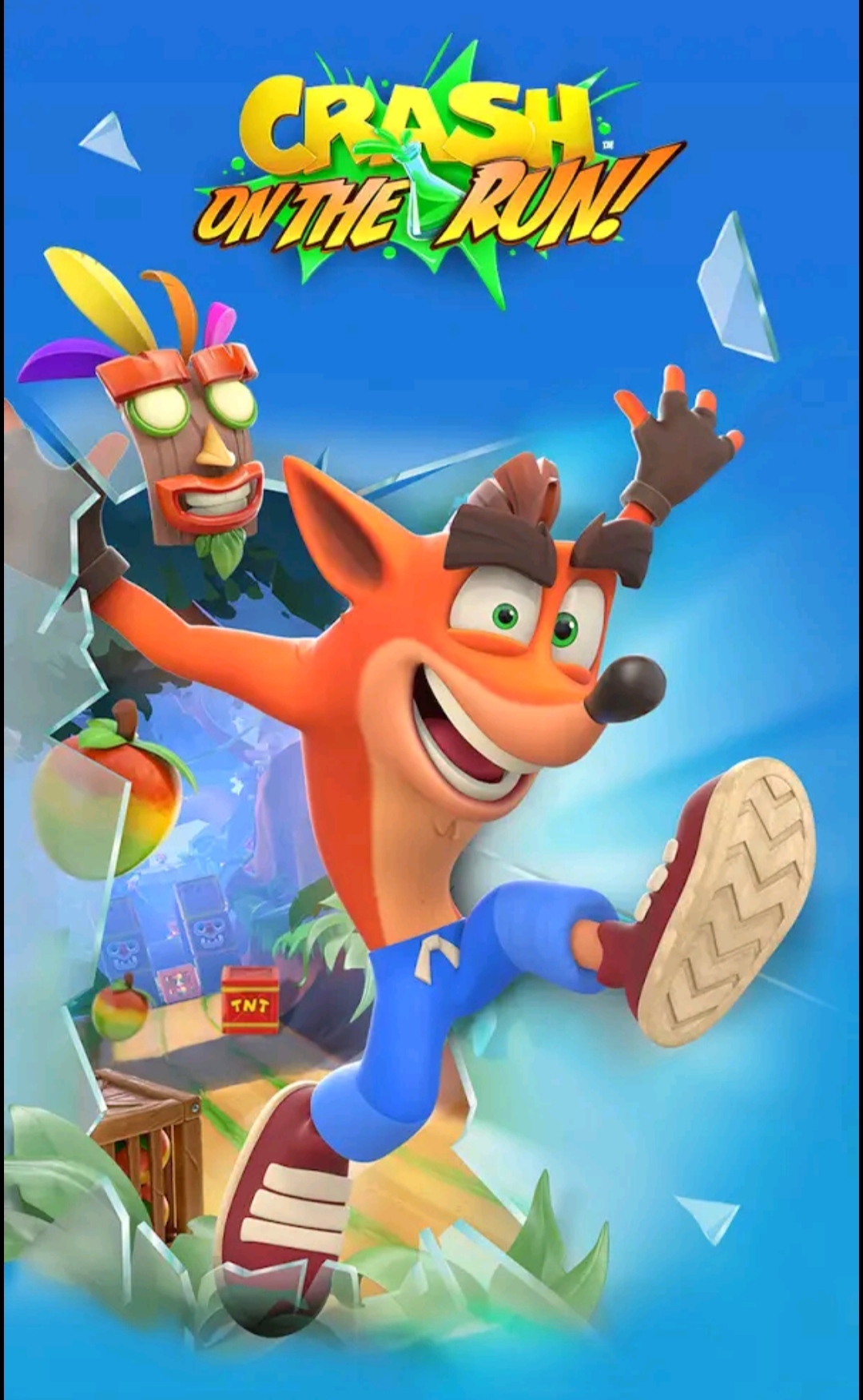 LANÇOU CRASH MOBILE OFICIAL PARA ANDROID | CRASH BANDICOOT ON THE RUN ...