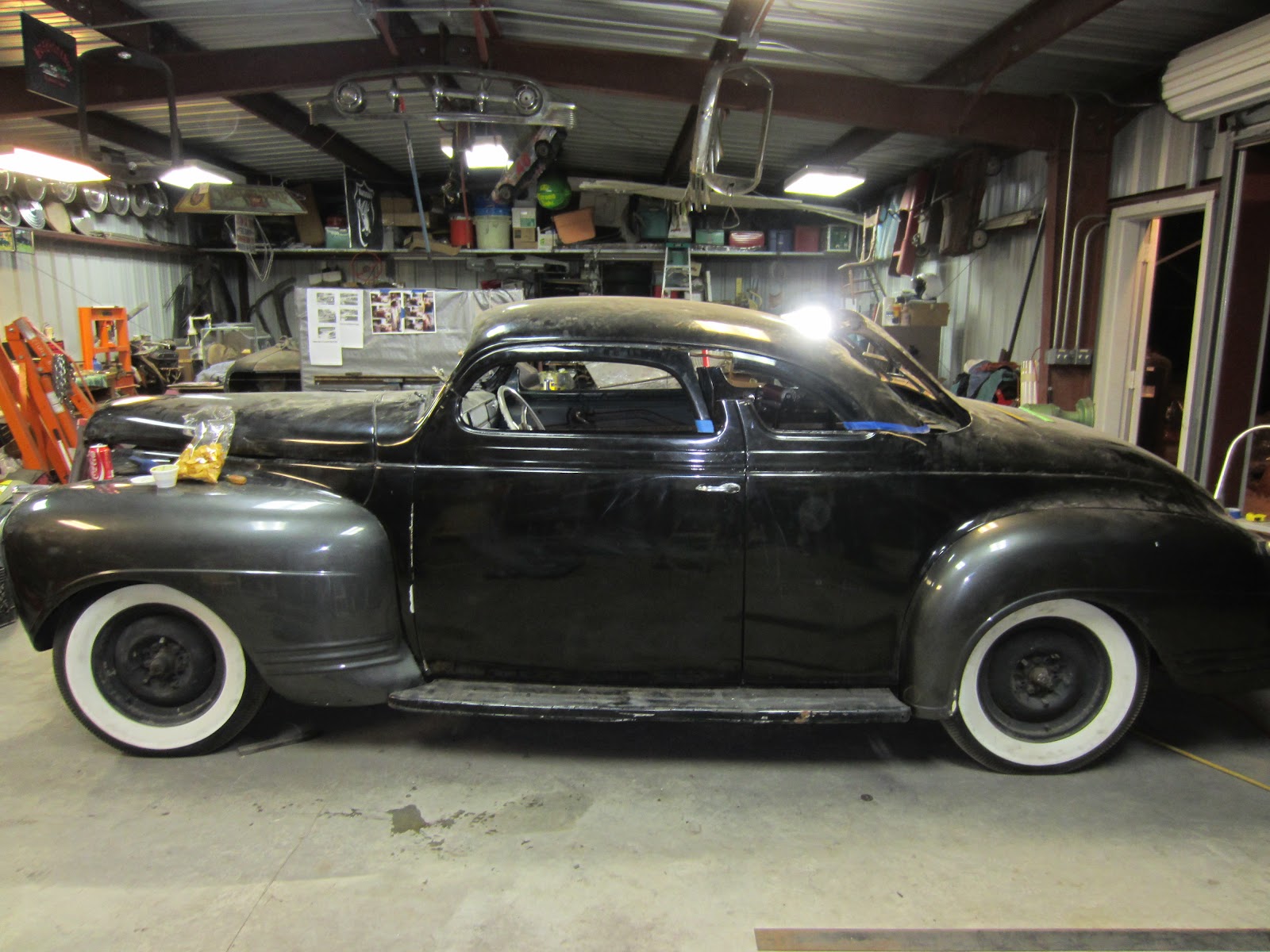 STYLISH KUSTOMS: Gilbert Robles 1941 Plymouth Kustom - A Work In ...