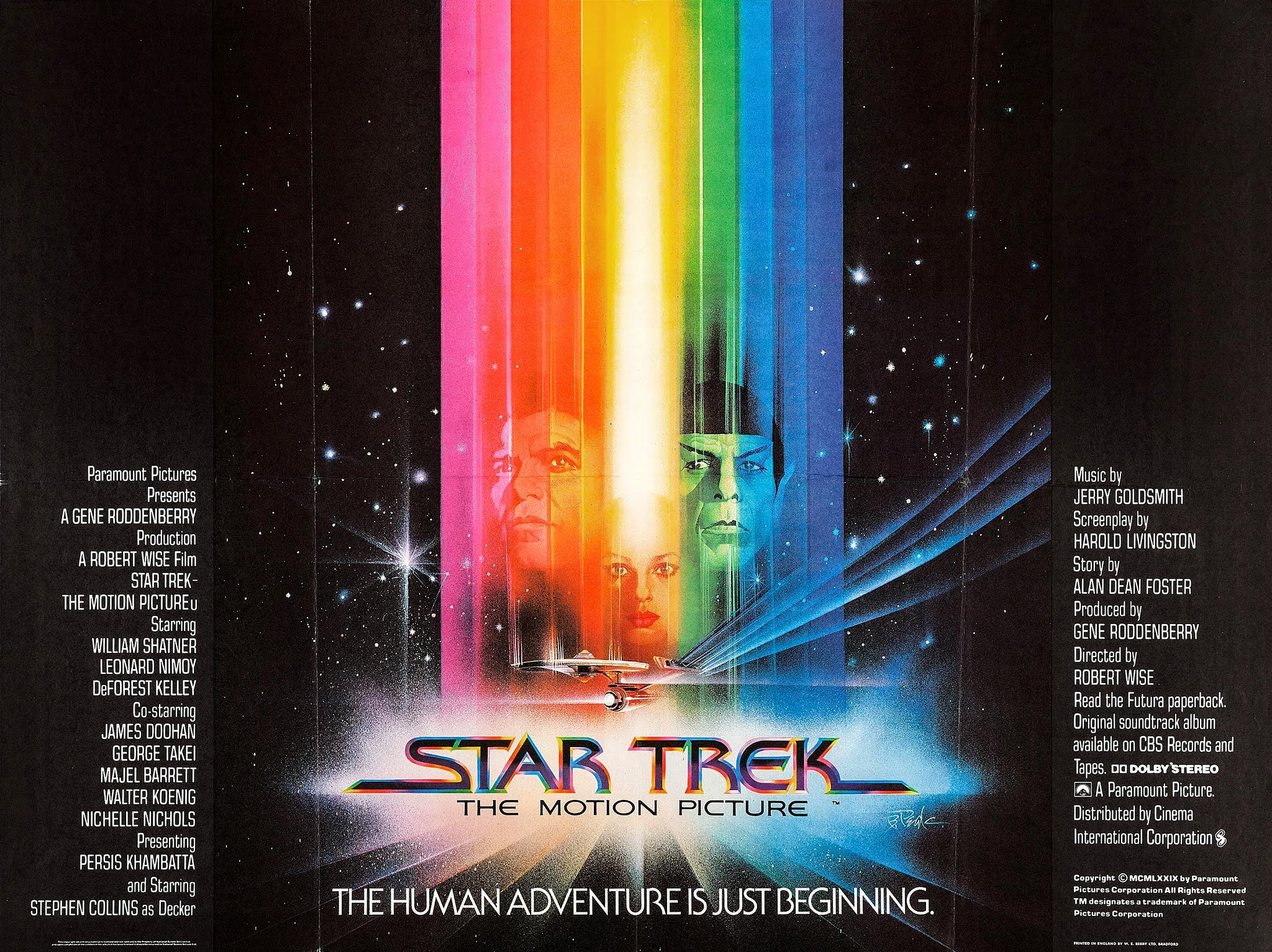 Star Trek Posters: Star Trek: The Motion Picture British Quad (1979)