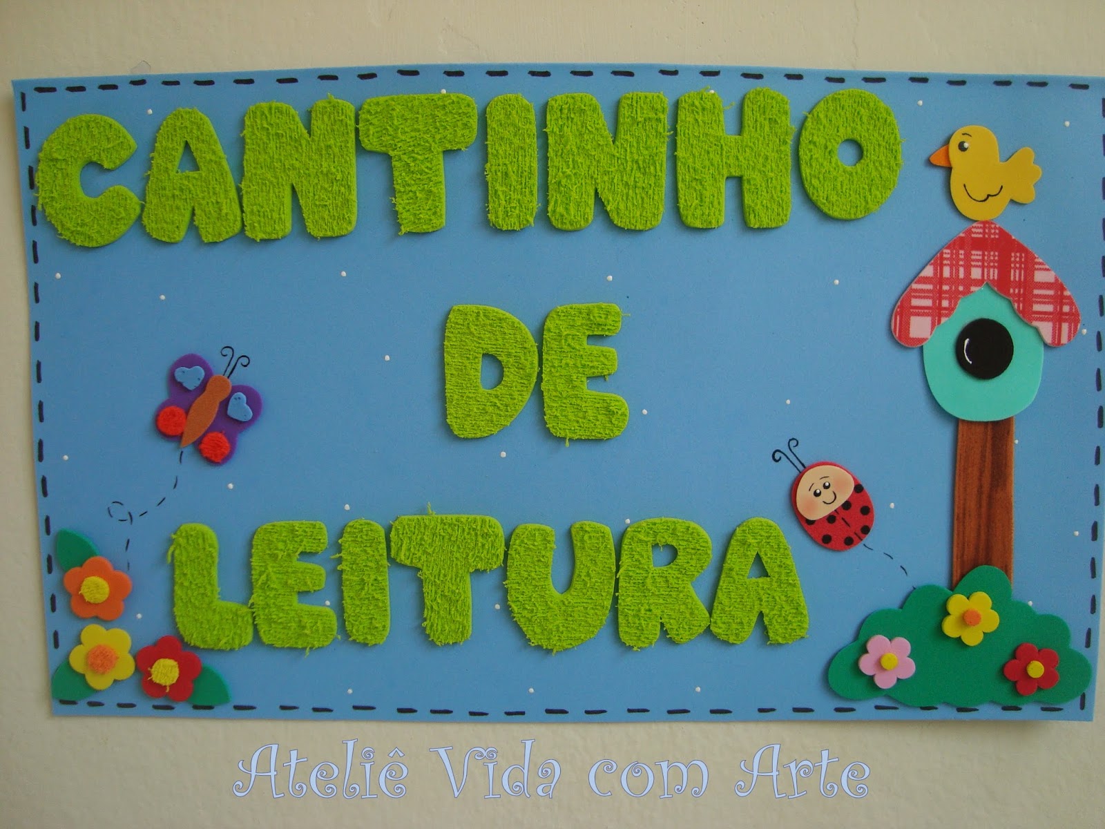 Ateliê Vida com Arte: Cartazes para escola