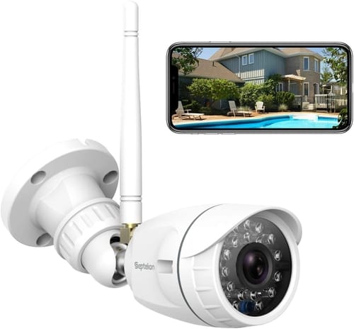 Septekon 757JBU Waterproof WiFi Security Camera Review