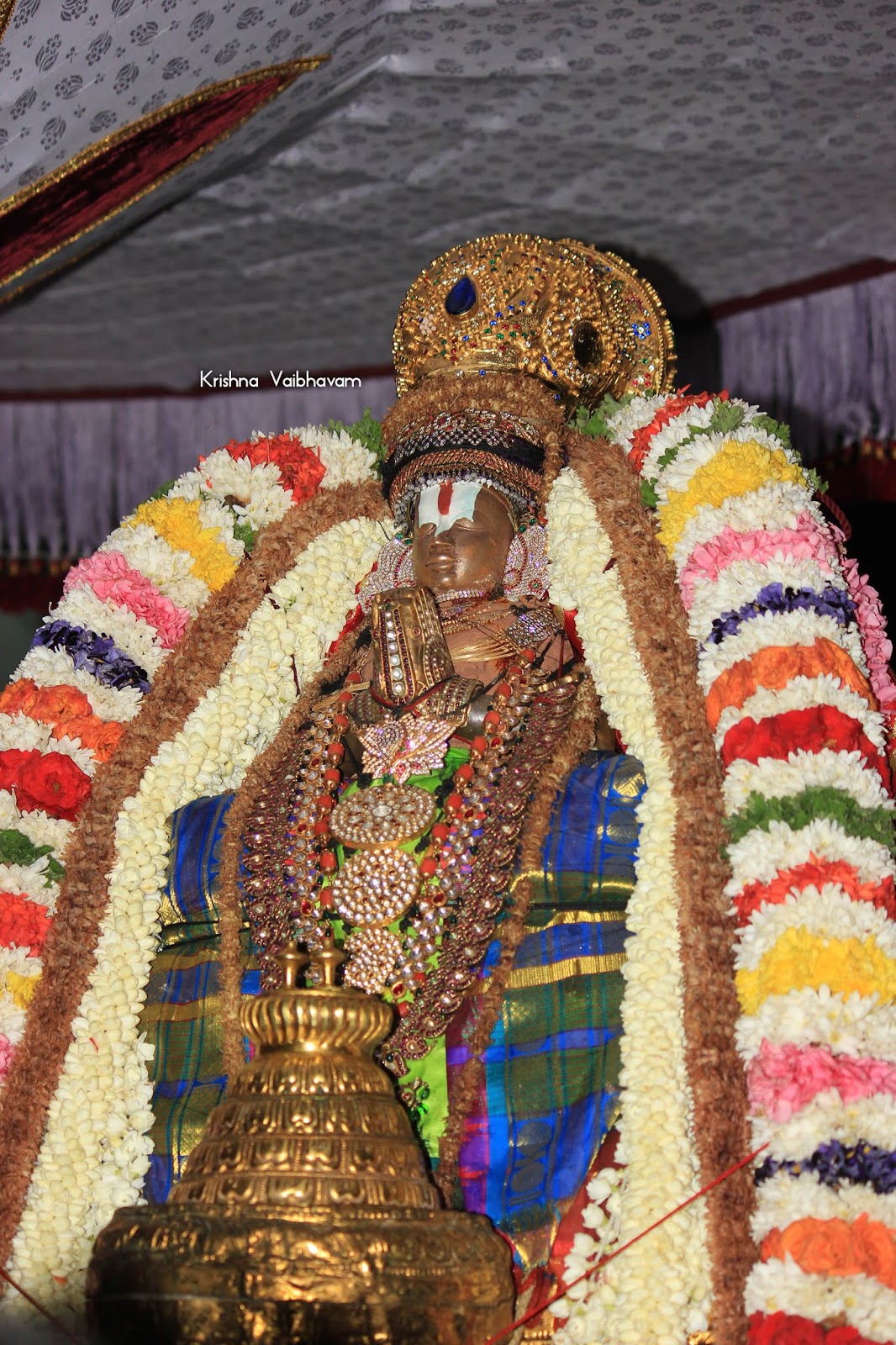 Krishna Vaibhavam: Sri Parthasarathy Perumal - Rathnangi Sevai - Mylai ...