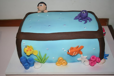 Amazing Cakes - Arte Açúcarada: Bolo Aquário