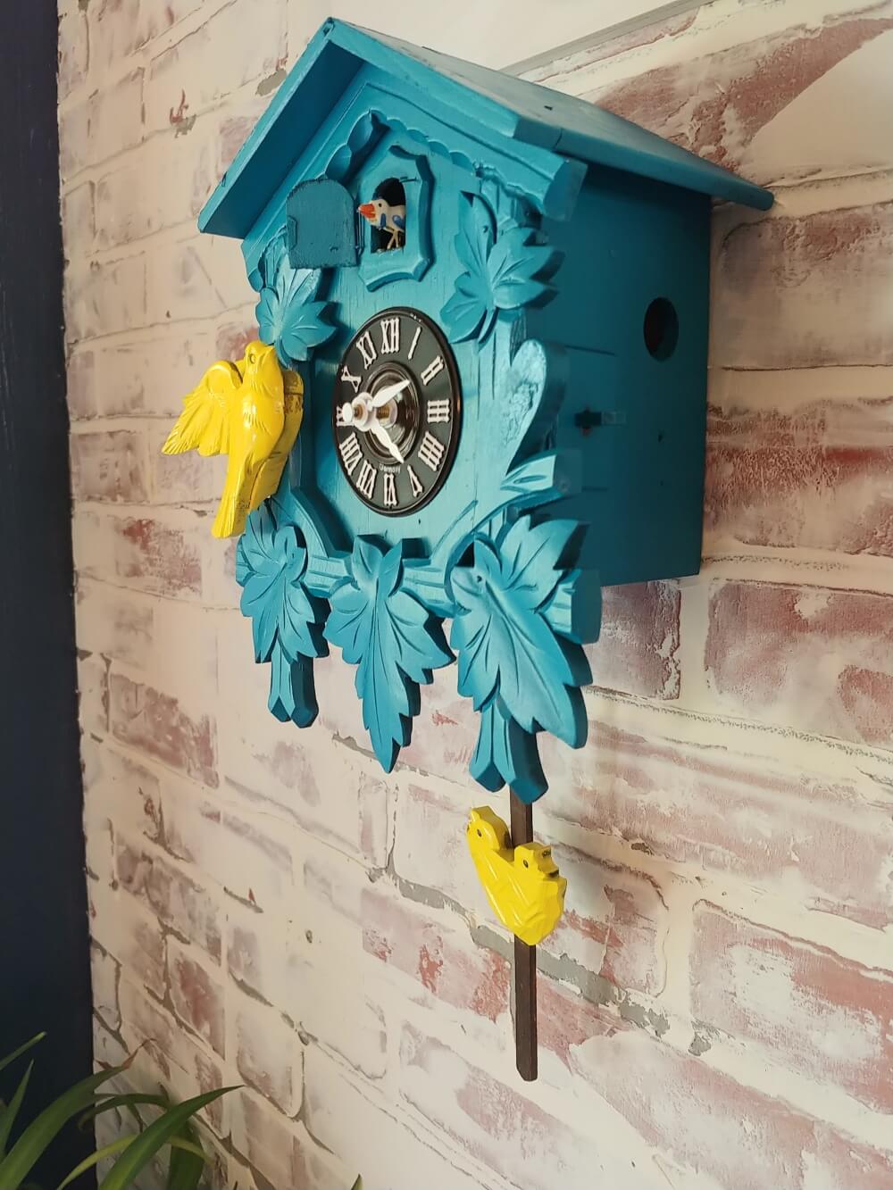 Upcycled Cuckoo Clock Little Vintage Cottage upcycled-cuckoo-clock-little-vintage-cottage