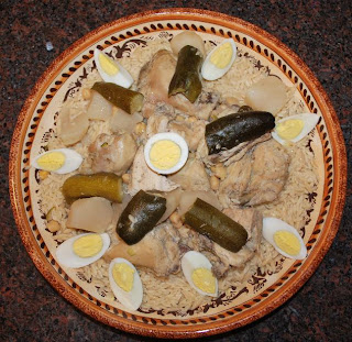 Tlitli with Chicken (Pasta)