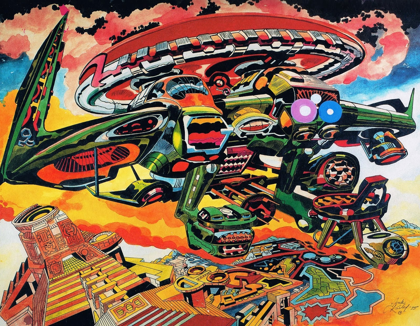 Cap'n's Comics: Far-Out Jack Kirby