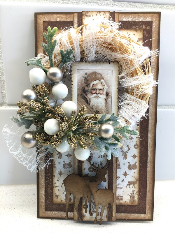 Christmas Shabby Chic Kit #2 - Detail Photos & Technique Video Tutorial ...