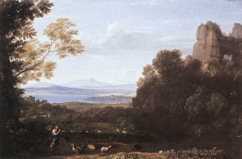 Claude Lorrain (Claudio de Lorena), obras, pinturas, cuadros